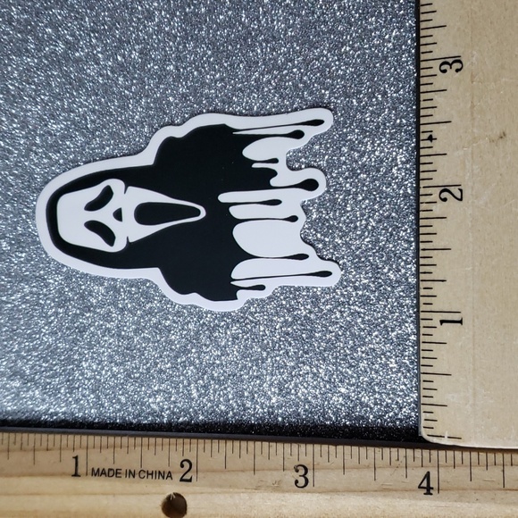 art class | Design | Horror Movie Scream Ghostface Waterproof Sticker ...